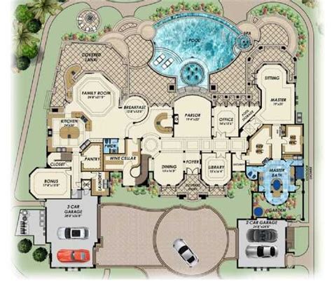 Beautiful Luxury Mediterranean Style House Plan 8860 Wildcherry 8860