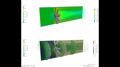 fan rotation using dynamic meshes and ami ∇ openfoam® youtube