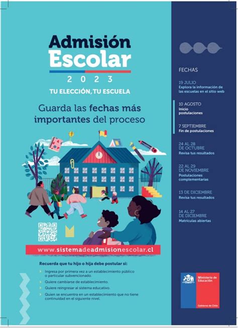 SISTEMA ADMISIÓN ESCOLAR 2023 Escuela Gral Alberto Bachelet Martínez