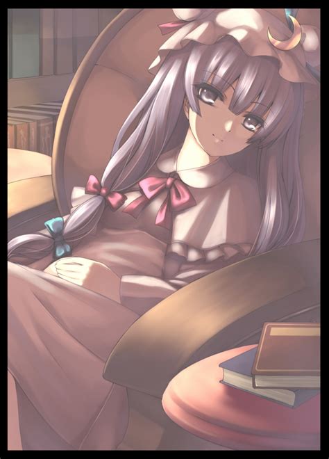 Patchouli Knowledge Touhou Drawn By Takemori Shintarou Danbooru