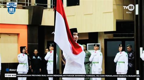 Inhil Riau 32 Anggota Paskibraka Di Kukuhkan YouTube