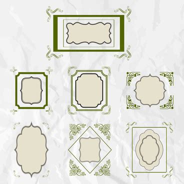 Frame Shape Vector At Vectorified Collection Of Frame Shape