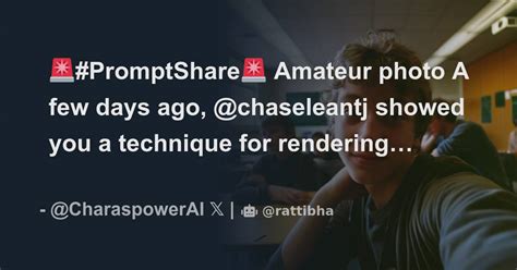 Promptshare Amateur Photo A Few Days Ago Chaseleantj Showed You A