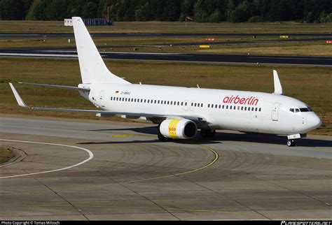 D ABAG Air Berlin Boeing 737 86J WL Photo By Tomas Milosch ID 746028