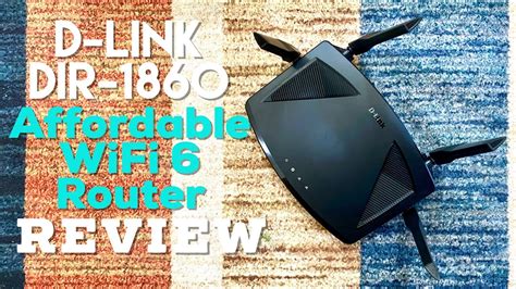 D Link DIR X1860 AX1800 Mesh WiFi 6 Router Review Affordable WiFi 6