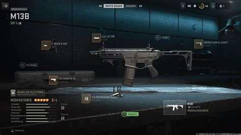 CoD MW 2 M13B Bestes Setup Aufsätze Werte