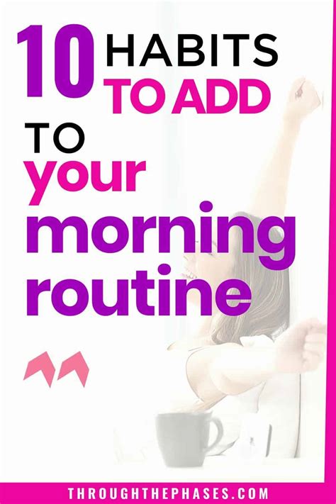 Morning Habits You Need In For A Productive Morning Routine