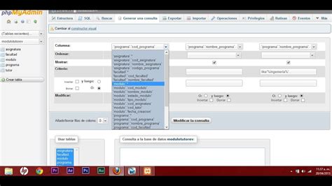 consultas en mysql y generador de reportes en pdf con phpmyadmin youtube