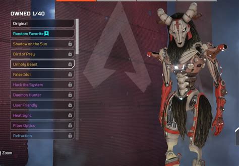 Here Is Every Apex Legends Legendary Skin So Far Dot Esports