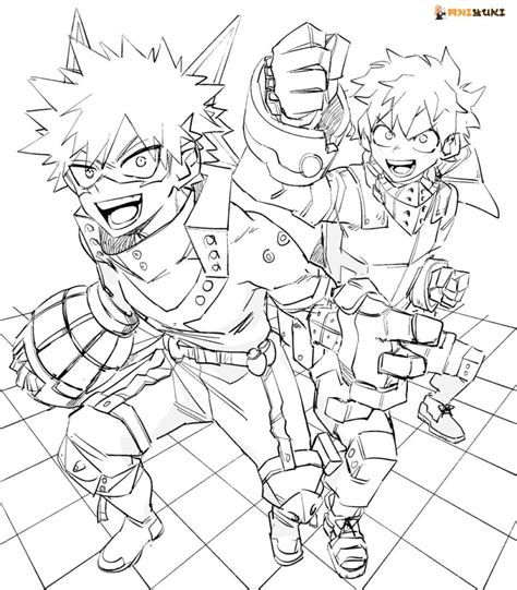 Desenhos De Izuku Midoriya Para Colorir Desenhos Para Colorir