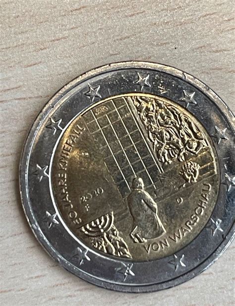 2 Euro Münze 2020 50 Jahre Kniefall von Warschau eBay