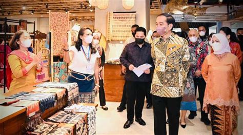 Presiden Jokowi Resmikan Ikon Penting Wajah Baru Sarinah Pustakalewi News