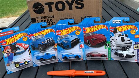 Lamley Unboxing Hot Wheels 2021 L Case YouTube