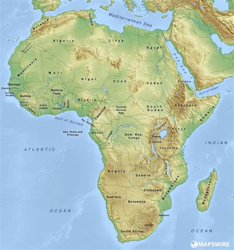 Africa Geography South Of The Sahara Diagram Quizlet
