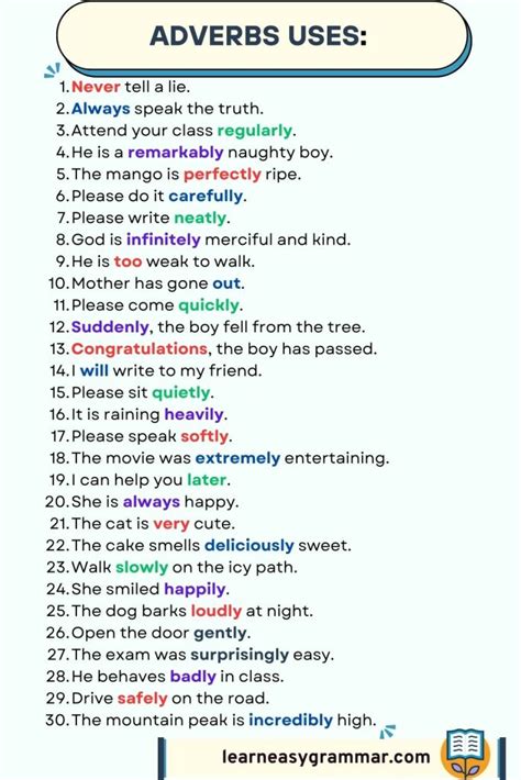 Boost Writing Power Master Adverbs Like A Pro Learn Easy Grammar