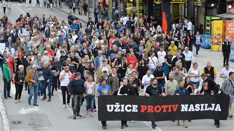 Protest U Ice Protiv Nasilja Srbija Je Talac Jednog Oveka I Njegove