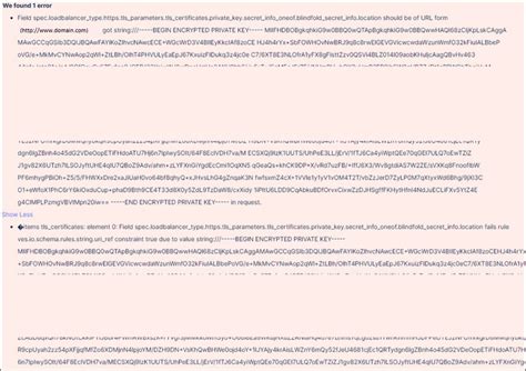 Issue Invalid TLS Certificate And Or Private Key Tls Failed To Parse