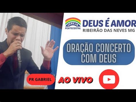 ORAÇÃO AO VIVO IPDA RIBEIRÃO DAS NEVES MG PR GABRIEL E AQUIPE IPDA