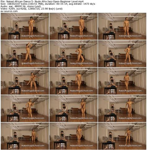 Naked African Dance Nude Afro Jazz Open Beginner Level Av Source