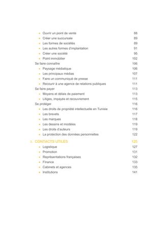 Sommaire Ga Tunisie 2019 Maj 2020 Final PDF
