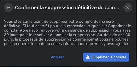 Comment Supprimer Son Compte Facebook