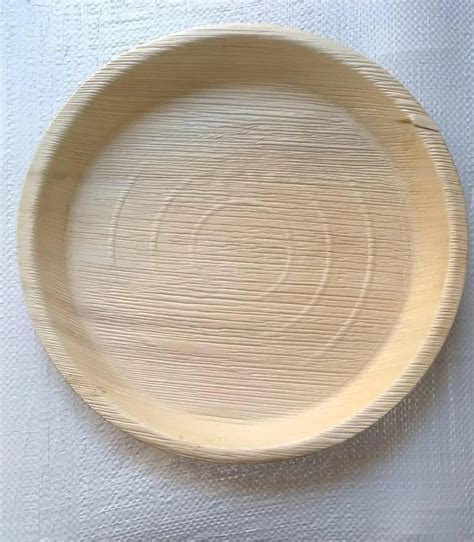 8 Inch Round Areca Leaf Plate At Rs 3 Piece Areca Leaf Plates In