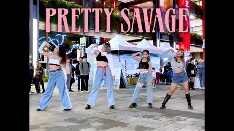 Kpop In Public Blackpink Pretty Savage Dance Cover From Taiwan
