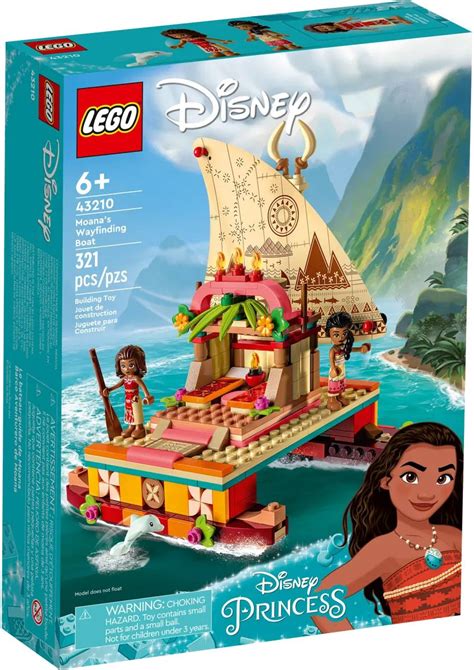 LEGO Disney 43210 Pas Cher Le Bateau Dexploration De Vaiana