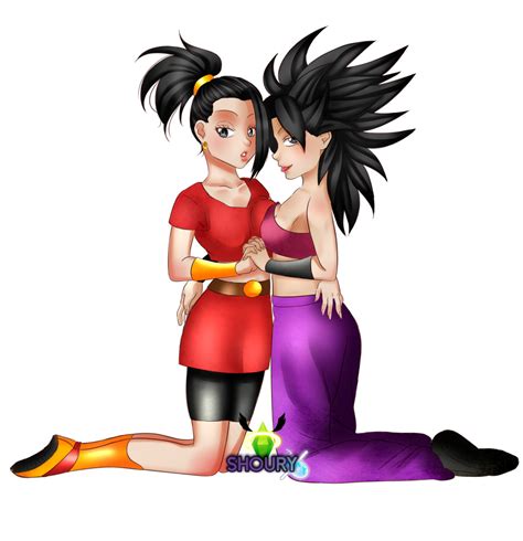Fanart Kale X Caulifla Part By Shoury Low On Deviantart
