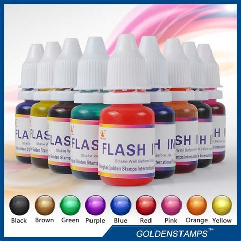 Jual Tinta Stempel Flash Otomatis Super Ink Flash Tinta Refill Refil