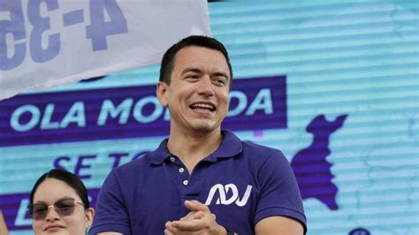 Daniel Noboa Gana La Segunda Vuelta Y Es El Nuevo Presidente De