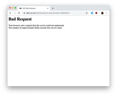 Bad Request Chrisrcook