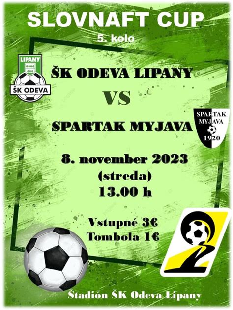 Slovnaft Cup ŠK ODEVA LIPANY