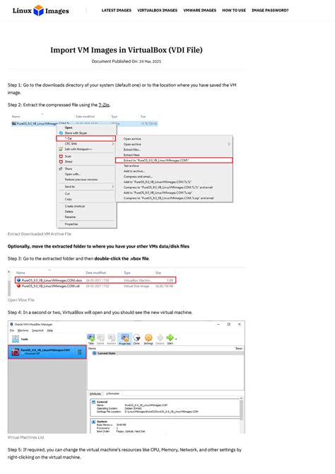 How To Import Vm Images In Virtual Box Vdi File Import Vm Images In
