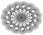 Coloriage Adulte Pattern Zentangle Jecolorie