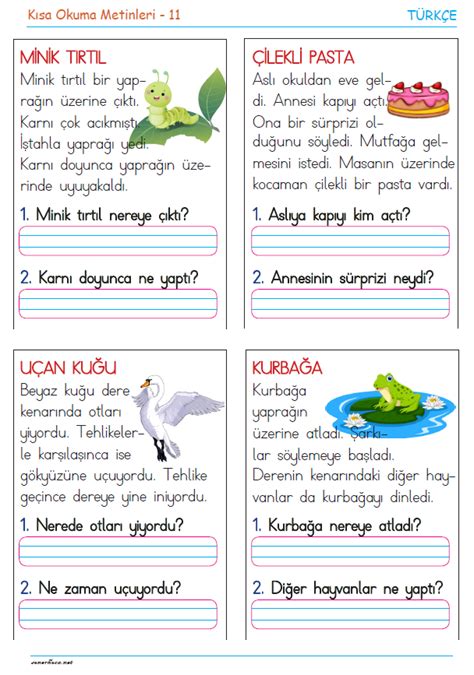 S N F K Sa Okuma Metinleri Okuma Okuma Becerileri S N F