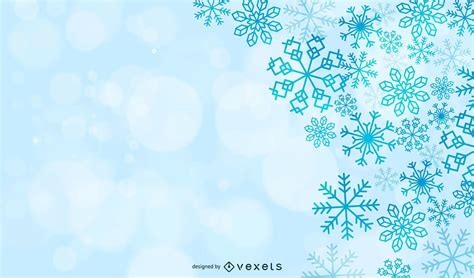 Descarga Vector De Fondo De Navidad De Copos De Nieve M Gicos