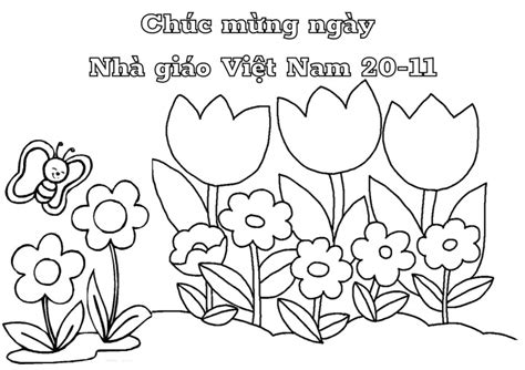 Tranh tô màu tặng thầy cô ngày Nhà Giáo Việt Nam 20 11 YeuTre Net