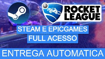 CONTA STEAM ROCKET LEAGUE PC FULL Rocket League GGMAX