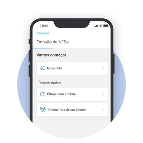 Nibo Emissor Emissão de Nota fiscal de Serviço Simplificada