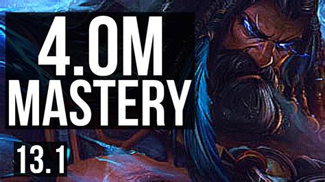 UDYR Vs GRAVES JNG 4 0M Mastery 9 1 4 800 Games Godlike EUW
