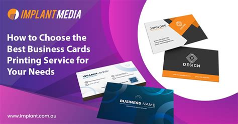 A Guide To Choose The Best Business Card Printing Service