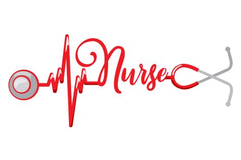 Ekg Heart Stethoscope Nurse Decal