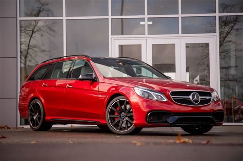 Place Bid DT 18k Mile 2015 Mercedes Benz E63 AMG S Wagon PCARMARKET