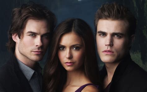 Wallpaper X Px Ian Somerhalder Nina Dobrev Paul Wesley