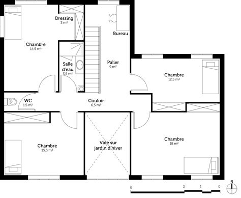 Plan De Maison Contemporaine Avec 5 Chambres PagesJaunes
