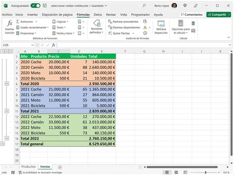 C Mo Copiar Y Pegar Solo Celdas Visibles En Excel Office A Tope