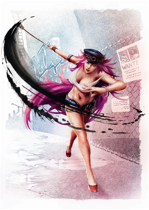 Ultra Street Fighter 4 Artwork For Poison Elena Hugo And Rolento 7