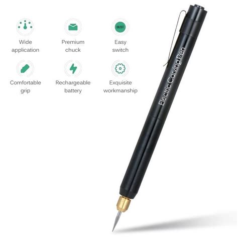 Mini stylo graveur électrique Portable sans fil Rechargeable Machine