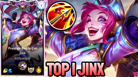 WILD RIFT JINX TOP 1 JINX GAMEPLAY EX SOVEREIGN RANKED YouTube